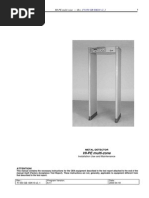 SMD600 - Operator Manual | PDF | Metal Detector | Medical Device