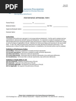 Confirmation Review Form | PDF | Evaluation | Leadership