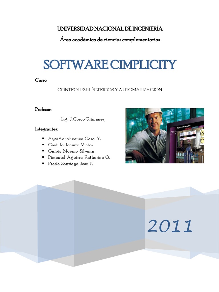 Software de Procesos Cimplicity | PDF | Servidor (Computación) | Point and Click