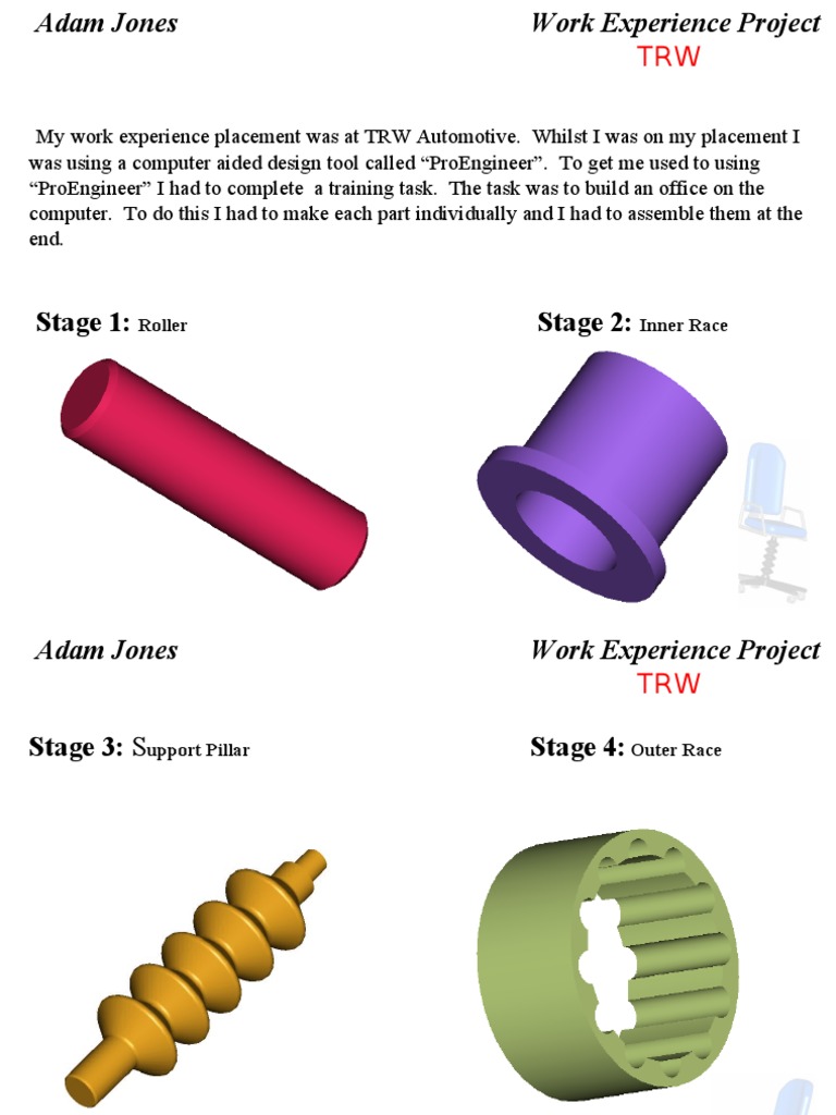 ProEngineer Work Experience Overview | PDF