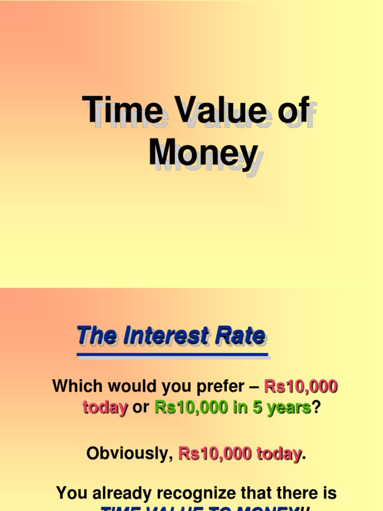 Lec2 TVM | PDF | Present Value | Interest