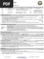 IIM CV Template | PDF