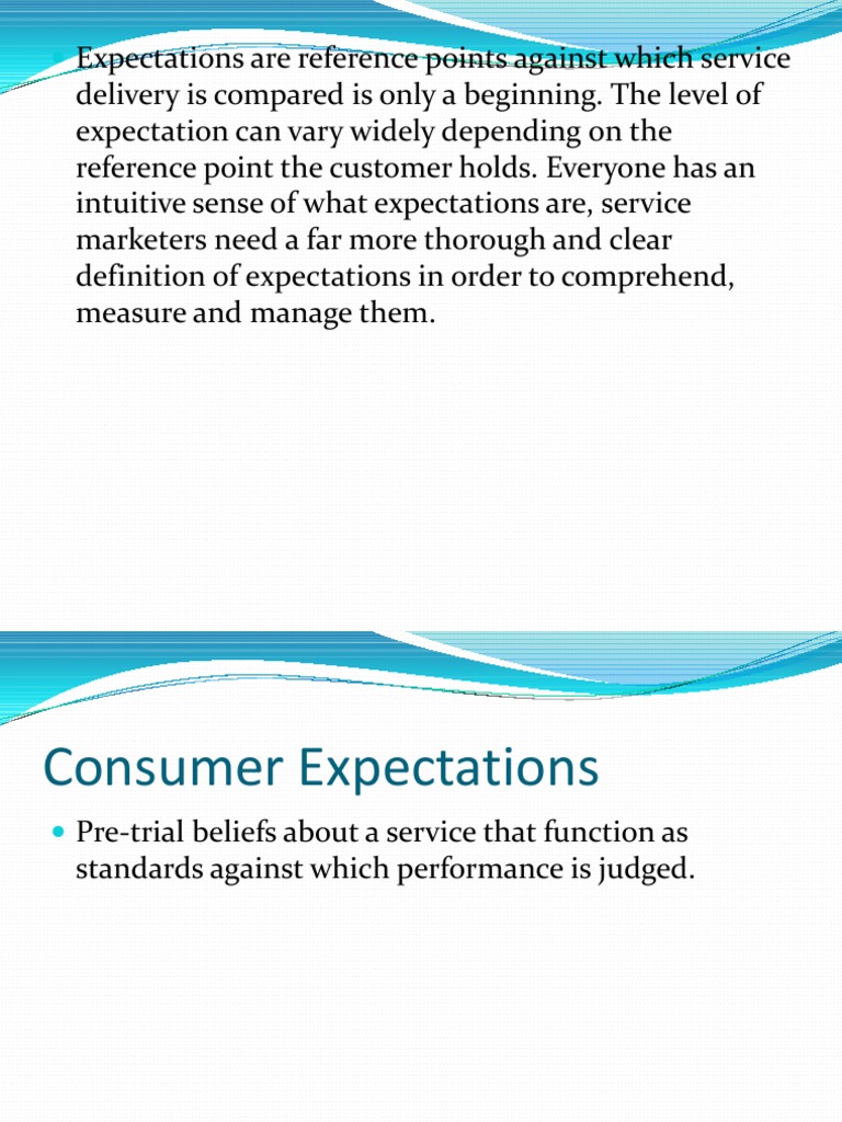 Understanding Customer Expectations: Types of Expectations, Zone of ...