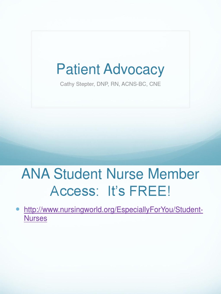 Patient Advocacy | Nursing | Patient