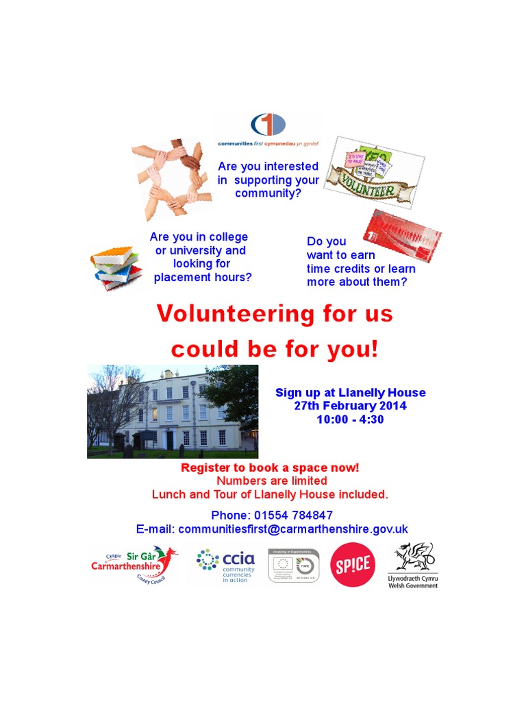 Community Support Event at Llanelly House | PDF