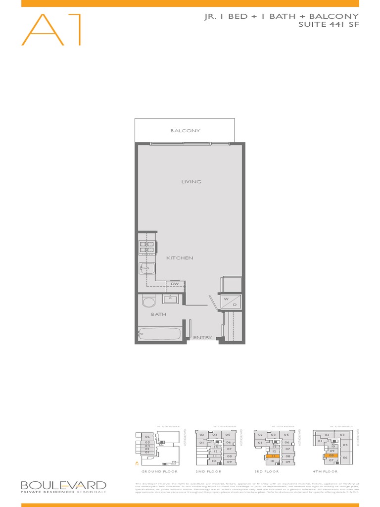 Boulevard Floor Plans Mike Stewart | PDF | Kitchen | Bath