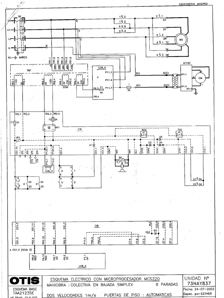 Otis Mcs220 | PDF
