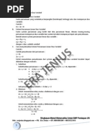 Bank Soal SPLDV | PDF