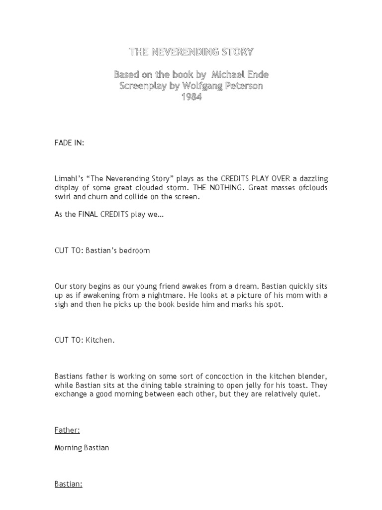 The Never Ending Story | PDF | Nature