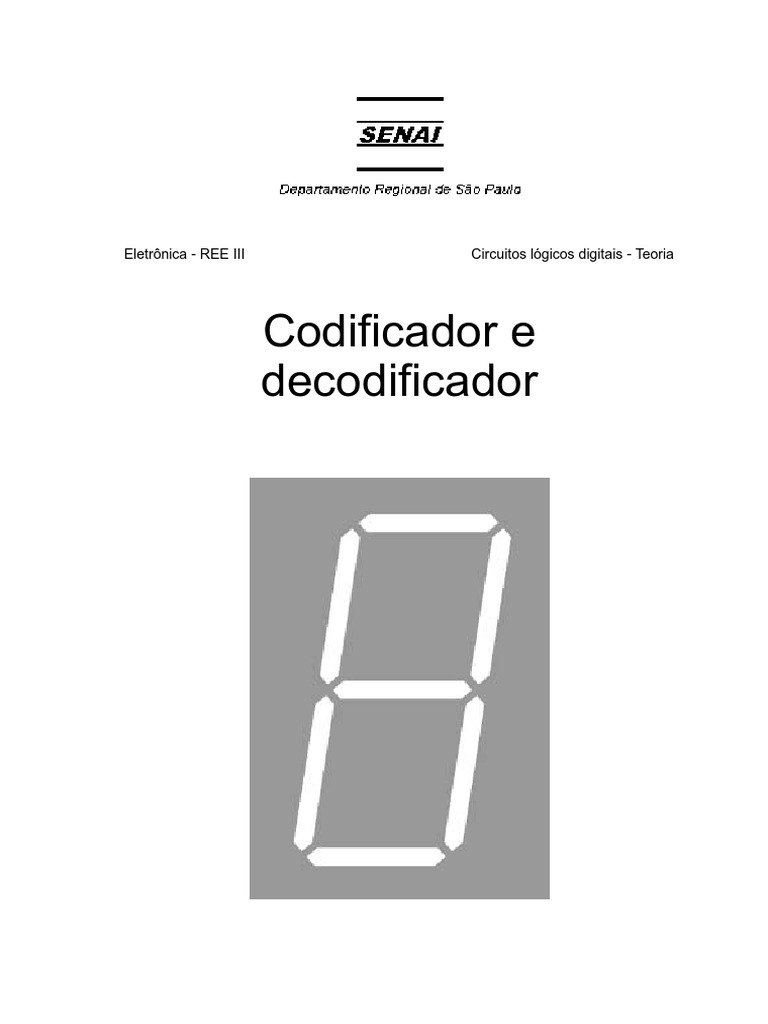 Codificador Decodificador | PDF | Codificação binária decimal ...