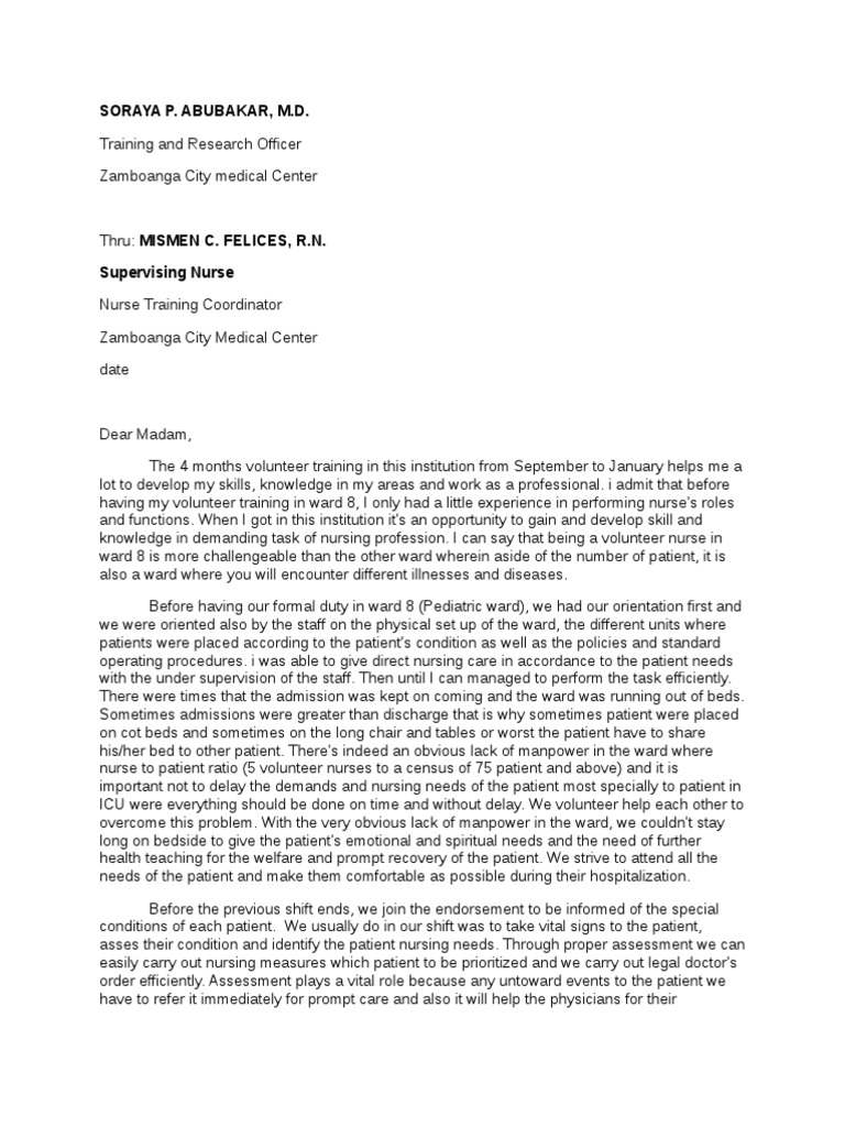 Narrative Report | PDF | Patient | Nursing