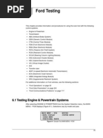 Ford OBD1 Codes and Procedure | PDF | Fuel Injection | Throttle