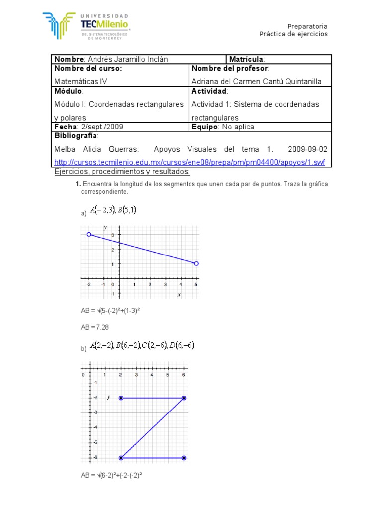 Mat4. Act. 1 | PDF | Triángulo | Geometría euclidiana