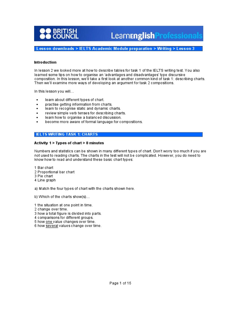 IELTS Writing Lesson Plan 3 | PDF | Nuclear Power | Nuclear Power Plant