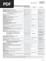 Mercedes Service B Sheet Checklist | PDF | Headlamp | Brake