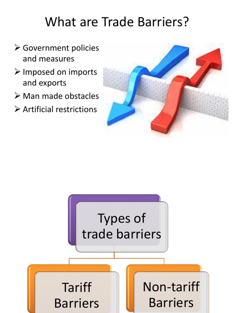 Barriers To Trade | PDF | Finance & Money Management