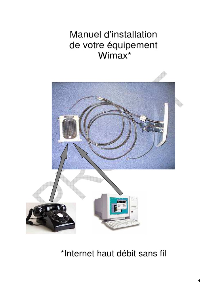 Wimax Installation Antenne | PDF | Maison et jardin | Technologie et ...