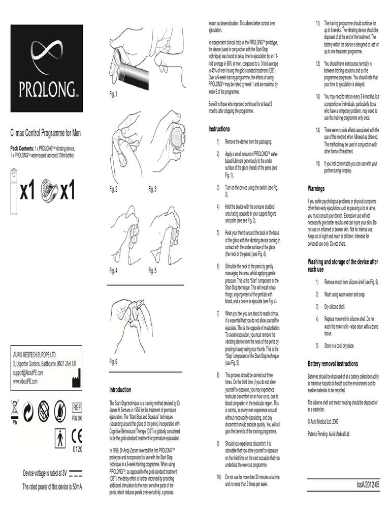 Prolong User Manual English | PDF | Cognitive Behavioral Therapy ...