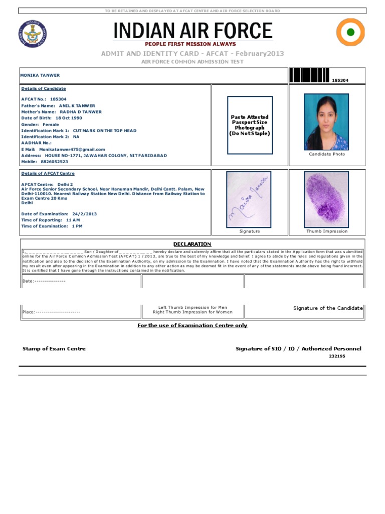 Indian Airforce | PDF