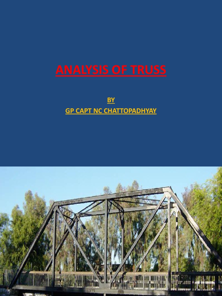 Truss Analysis: Types and Methods | PDF