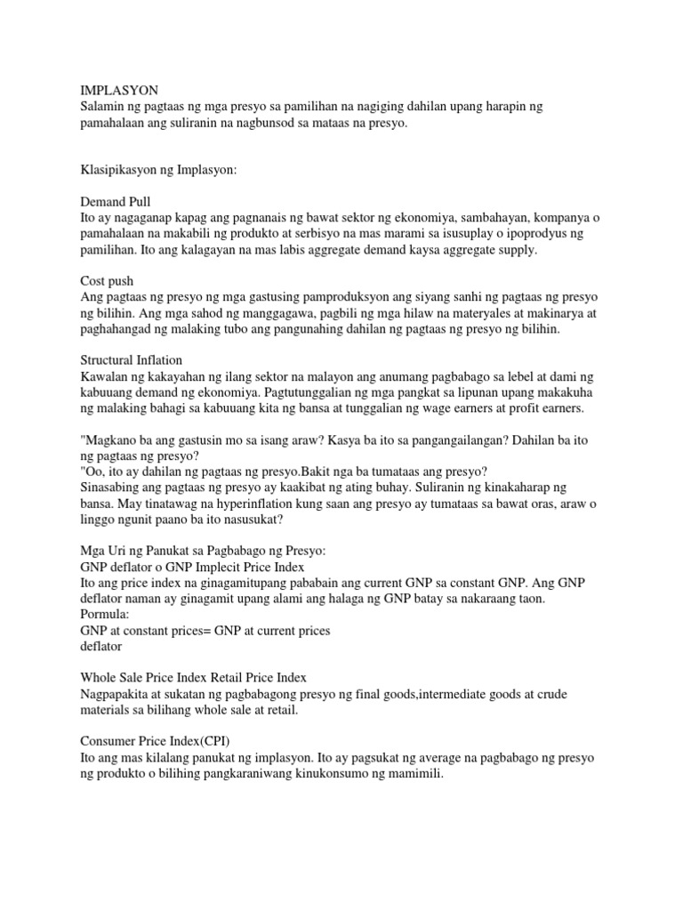 IMPLASYON | PDF