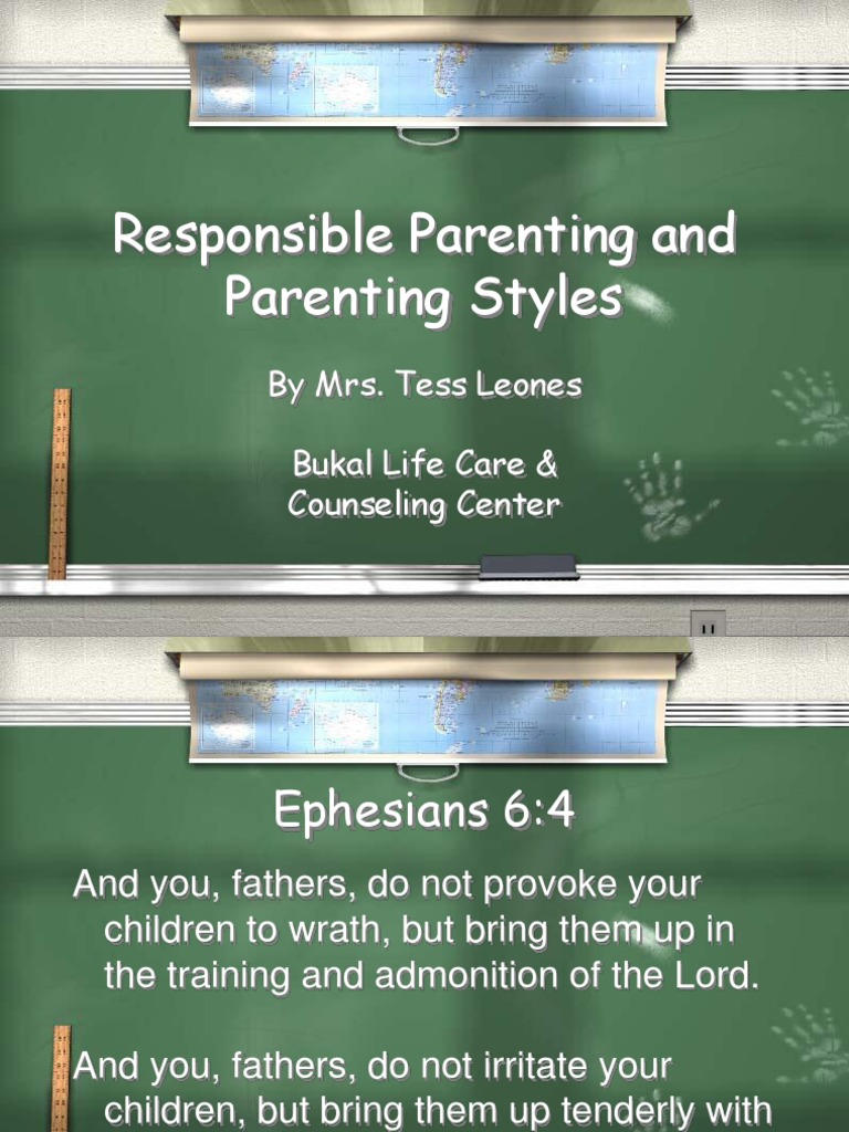 Responsible Parenting: Understanding Parenting Styles and Meeting ...