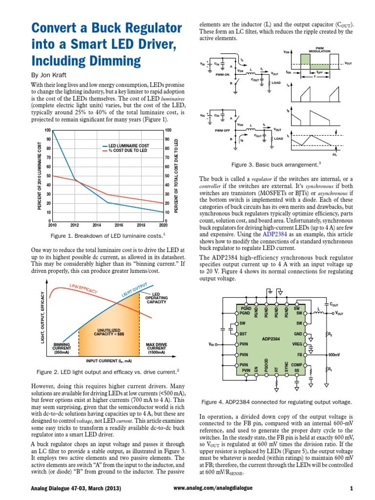 Smart Led Driver | PDF | Light Emitting Diode | Electrical Engineering