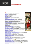 Listado de Santos | PDF | Santo | Sociedad de jesus
