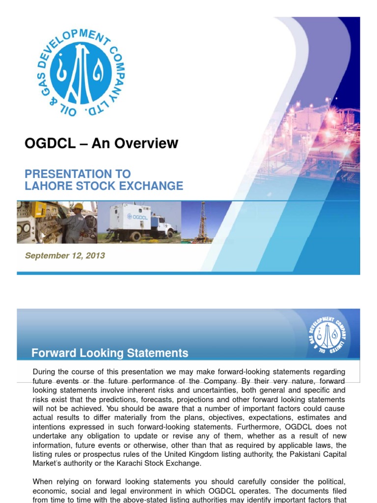 OGDCL Overview and Market Position | PDF | Petroleum | Fossil Fuels
