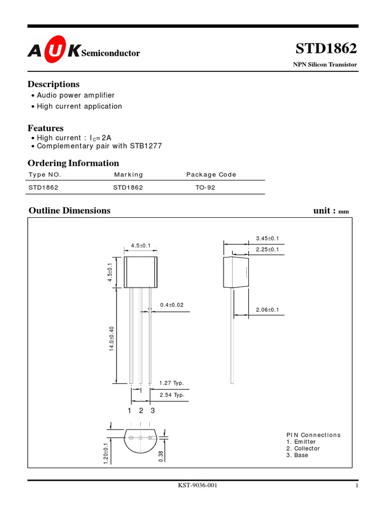 STD 1862 | PDF