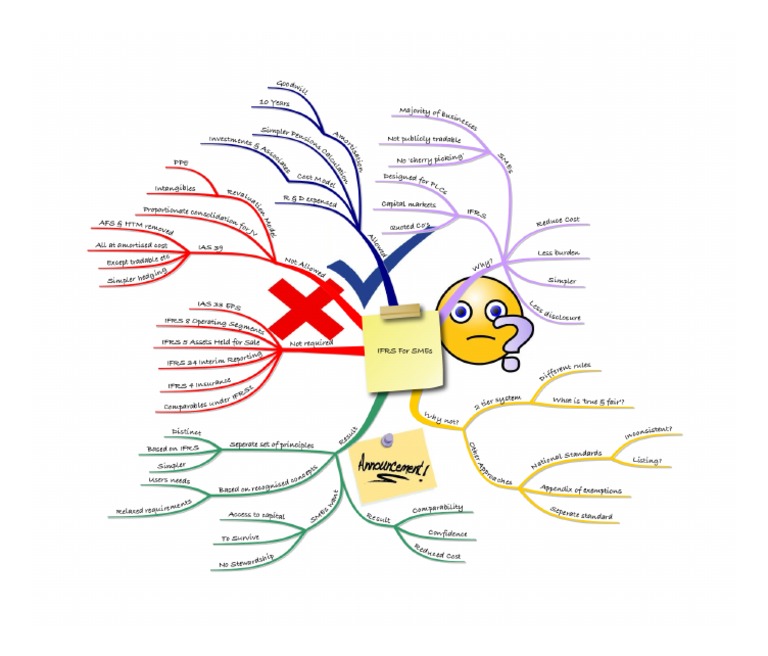 Mind Map 23 - Ifrs For Smes | PDF