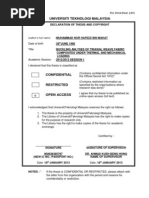 UTM Thesis Template and Guidelines | PDF | Page Layout | Ordinary Least ...