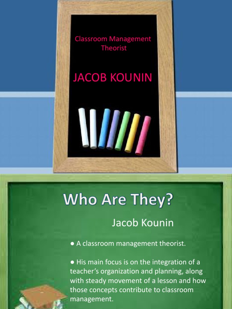 KOUNIN | PDF | Classroom Management | Classroom