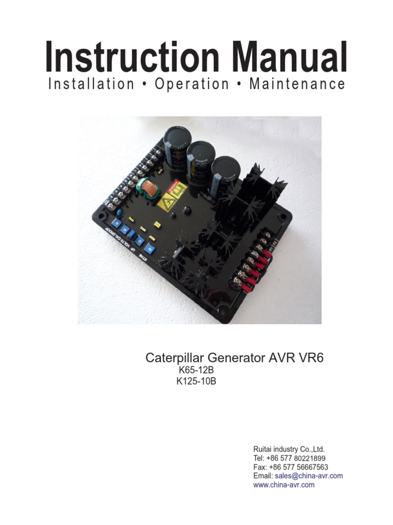 AVR VR6 Caterpillar