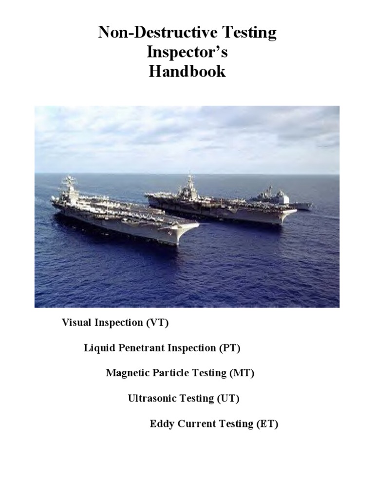 NDT Book Microsoft Word Version October 2009 | PDF | Nondestructive ...