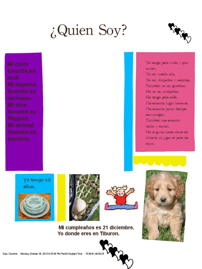 Quien Soy Project | PDF | Estilo de vida