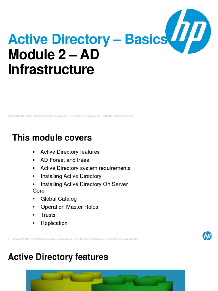 Active Directory - Basics: - Ad Infrastructure | PDF | Active Directory | Domain Name System