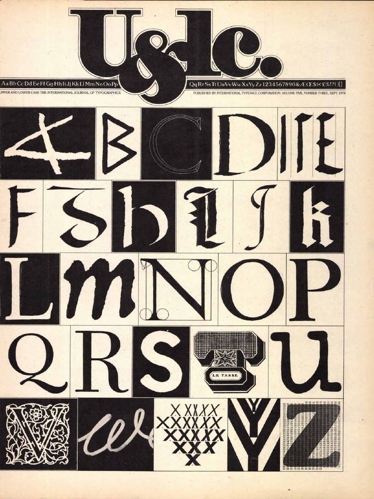 Upper and Lowercase Volume 5-Issue 3 | PDF | Serif | Typography
