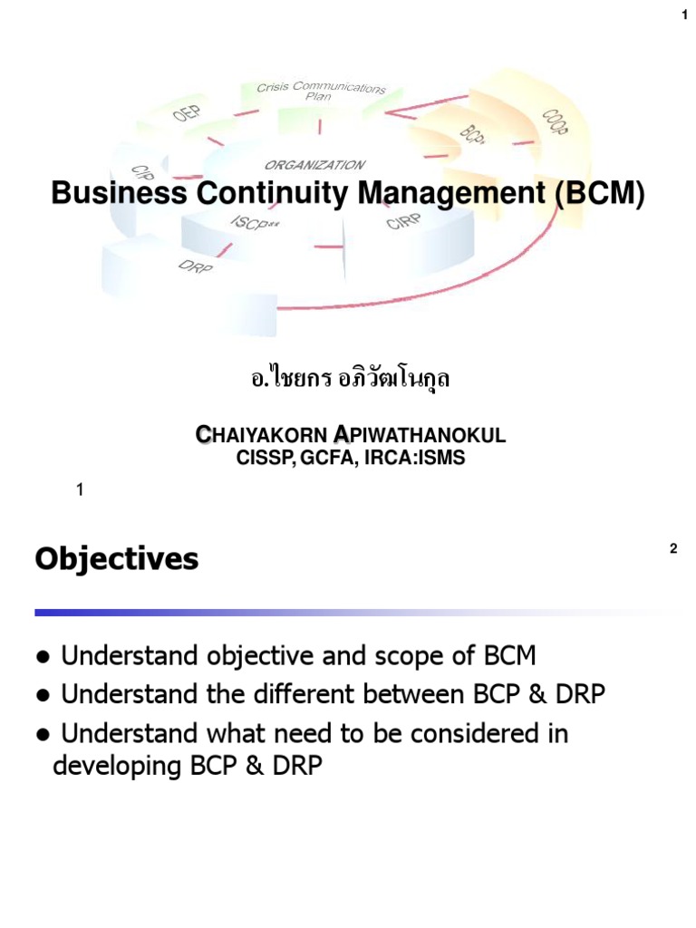 3 BCM Methodology | Business Continuity | Data Center | Free 30-day ...