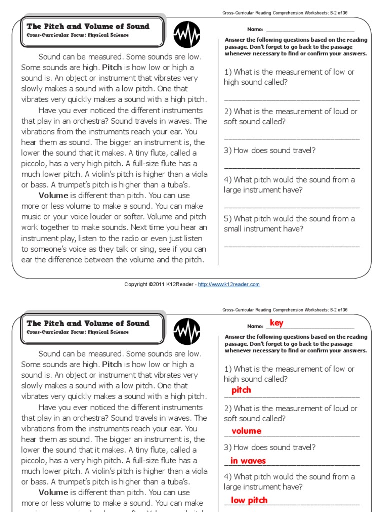 Understanding Pitch and Volume in Sound | PDF | Pitch (Music) | Sound