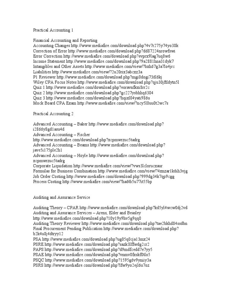 Practical Accounting 1 | PDF | Accounting | Economic Sectors