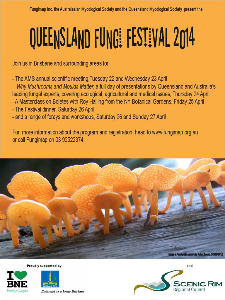 Queensland Fungi Festival | PDF | Wellness | Technology & Engineering