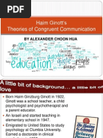 The Ginott Model | PDF | Teachers | Emotions