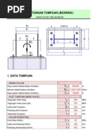Perhitungan Gording, Rafter, Dan Kolom GHGH | PDF