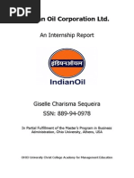 IOCL Mathura Training Report | PDF | Cracking (Chemistry) | Oil Refinery