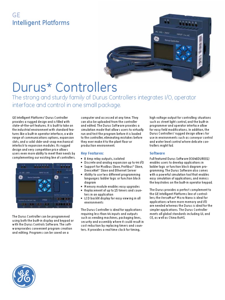 Durus Controllers Ds Gfa883b 1 | PDF | Amplifier | Input/Output