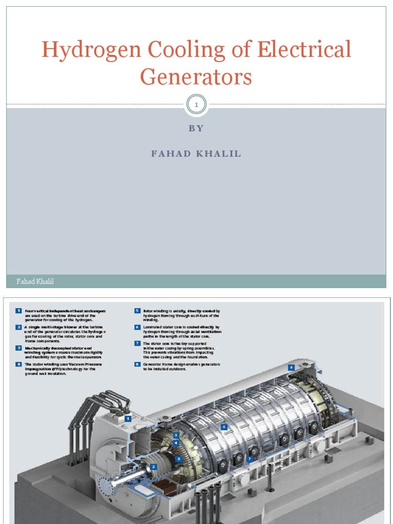 Hydrogen Cooling for Generators Explained | PDF | Proton Exchange ...