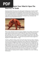 The Power of Now - Eckhart Tolle | PDF | Mind | Thought