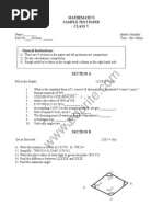 Grade 4 Mathematics Asset Practice Worksheet | PDF