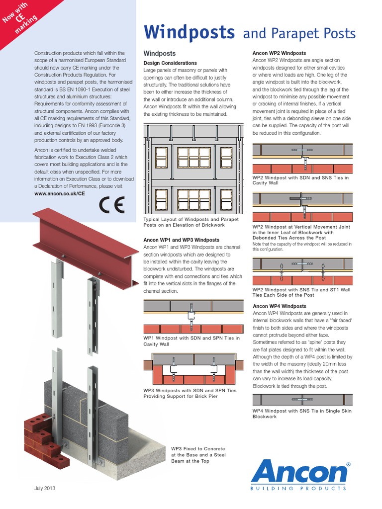 Ancon windposts | Framing (Construction) | Beam (Structure)